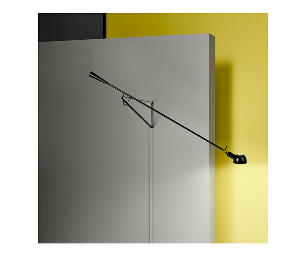 Flos 265-seinävalaisin, musta | Vepsäläinen