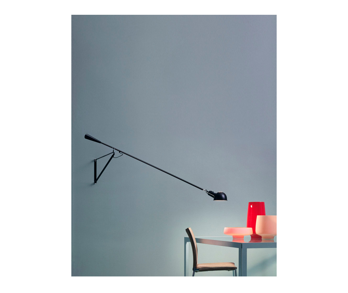 Flos 265-seinävalaisin, musta | Vepsäläinen