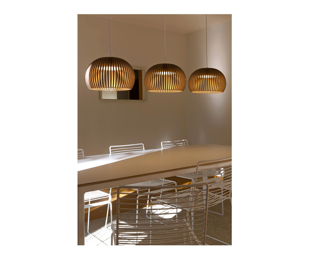 Secto Design Atto 5000 Pendant Lamp, Walnut | Vepsäläinen