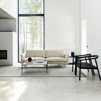 Adea Basel-sohva, Malawi-kangas 21 valkoinen | Vepsäläinen