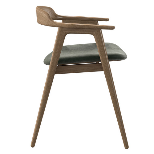 BoConcept Seoul-tuoli, Ravello-kangas 3223 vihreä / tammi | Vepsäläinen