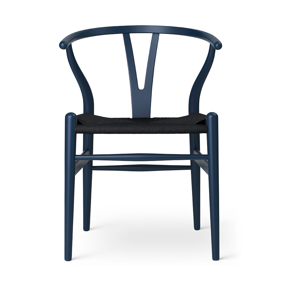 Carl Hansen & Søn Ch24 Wishbone Chair, Soft Blue | Vepsäläinen