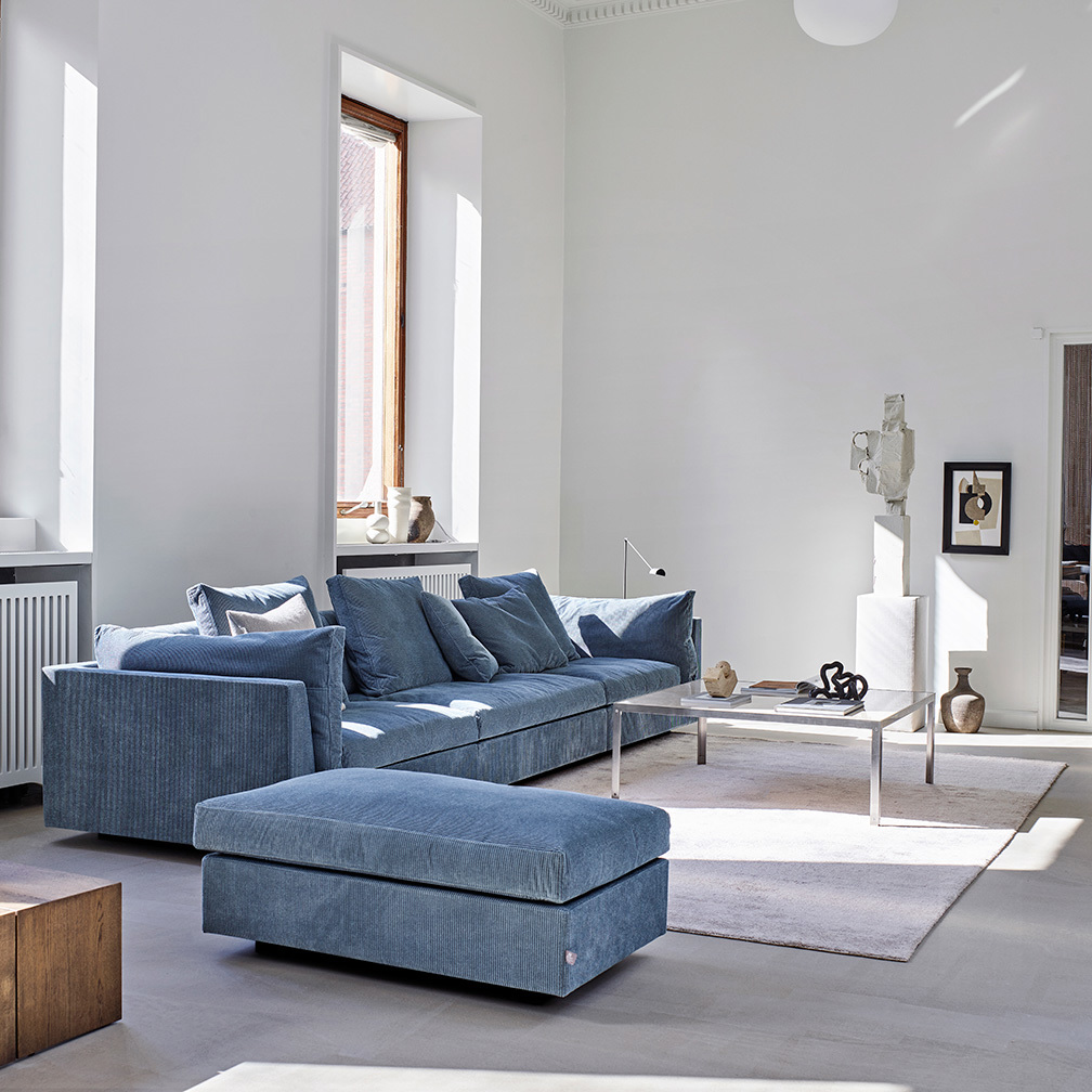 Eilersen Float Sofa, Gravel Fabric 07 Light Grey | Vepsäläinen