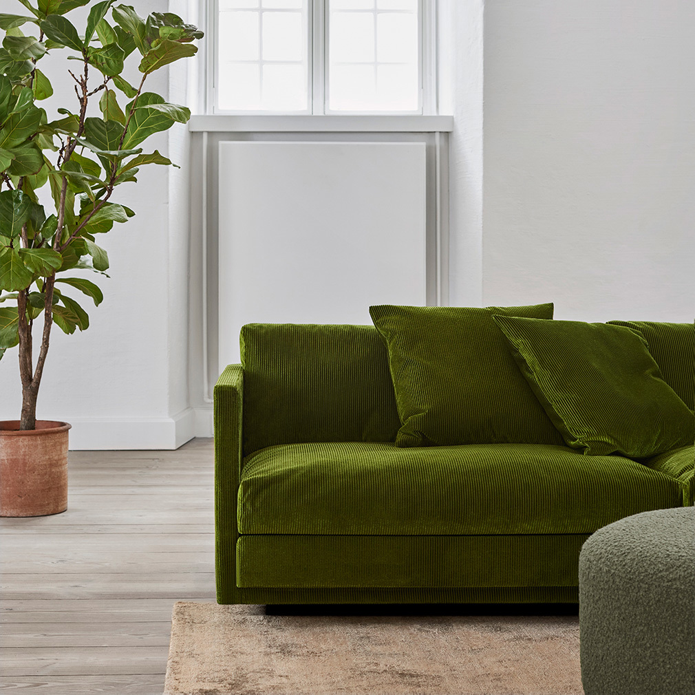 Eilersen Great Ash -sohva, Munster-kangas 09 vihreä | Vepsäläinen