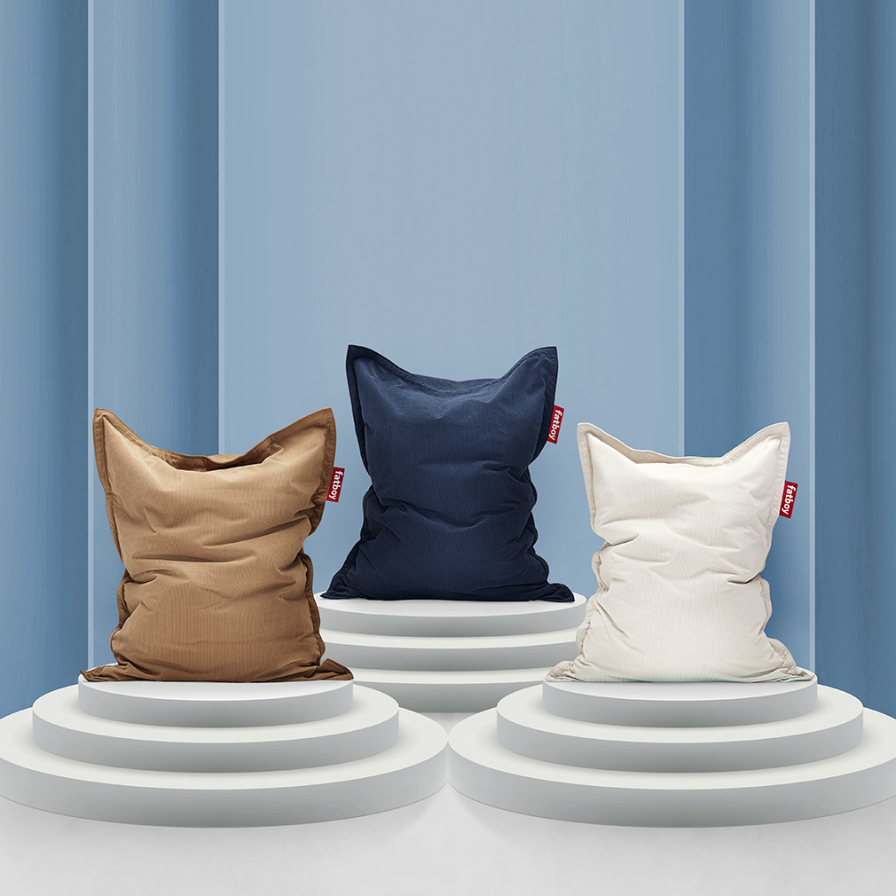 Fatboy Original Slim Cord -säkkituoli, teddybear | Vepsäläinen