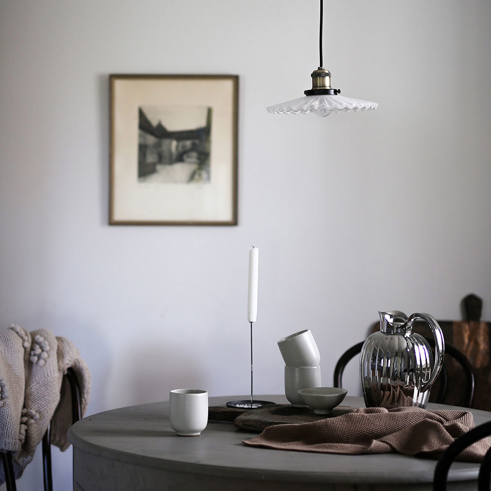 Globen Lighting Cobbler Pendant Lamp, White | Vepsäläinen