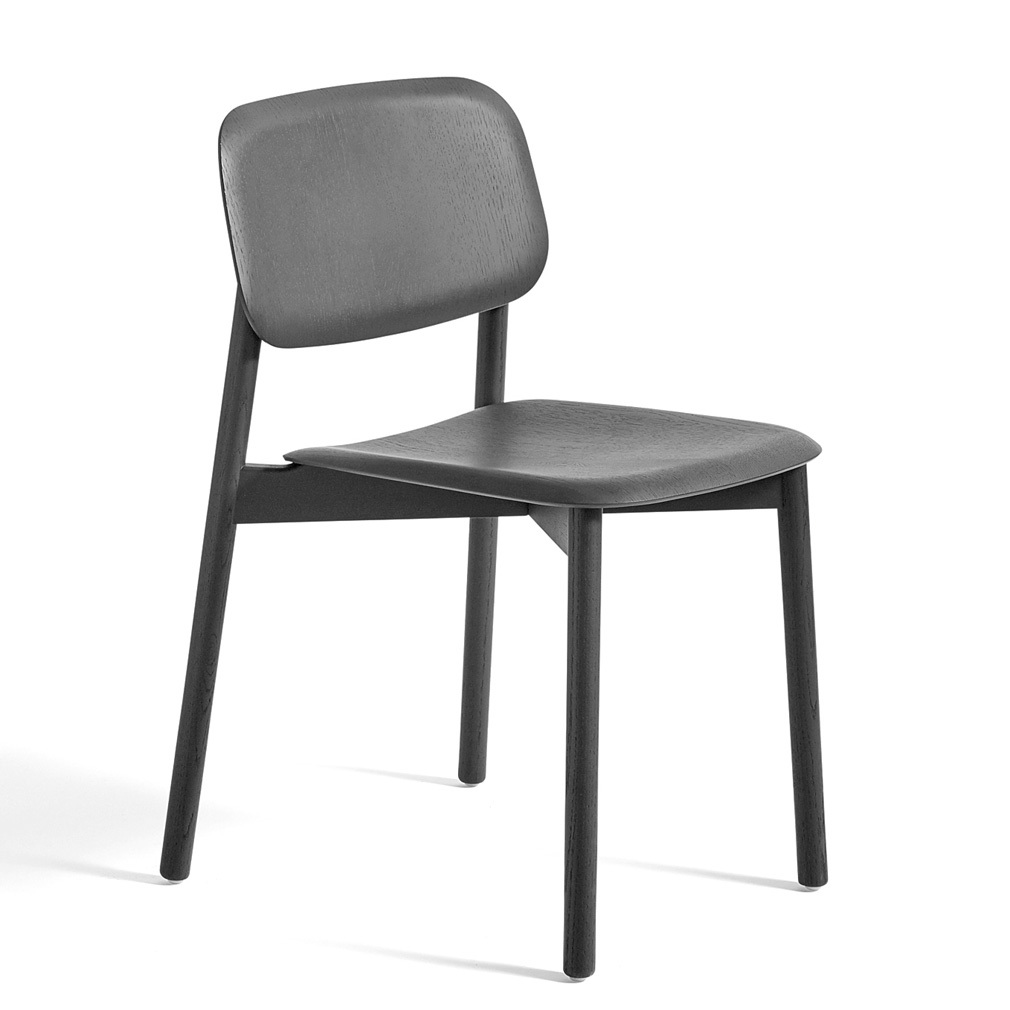 HAY Soft Edge 60 -tuoli, musta tammi | Vepsäläinen