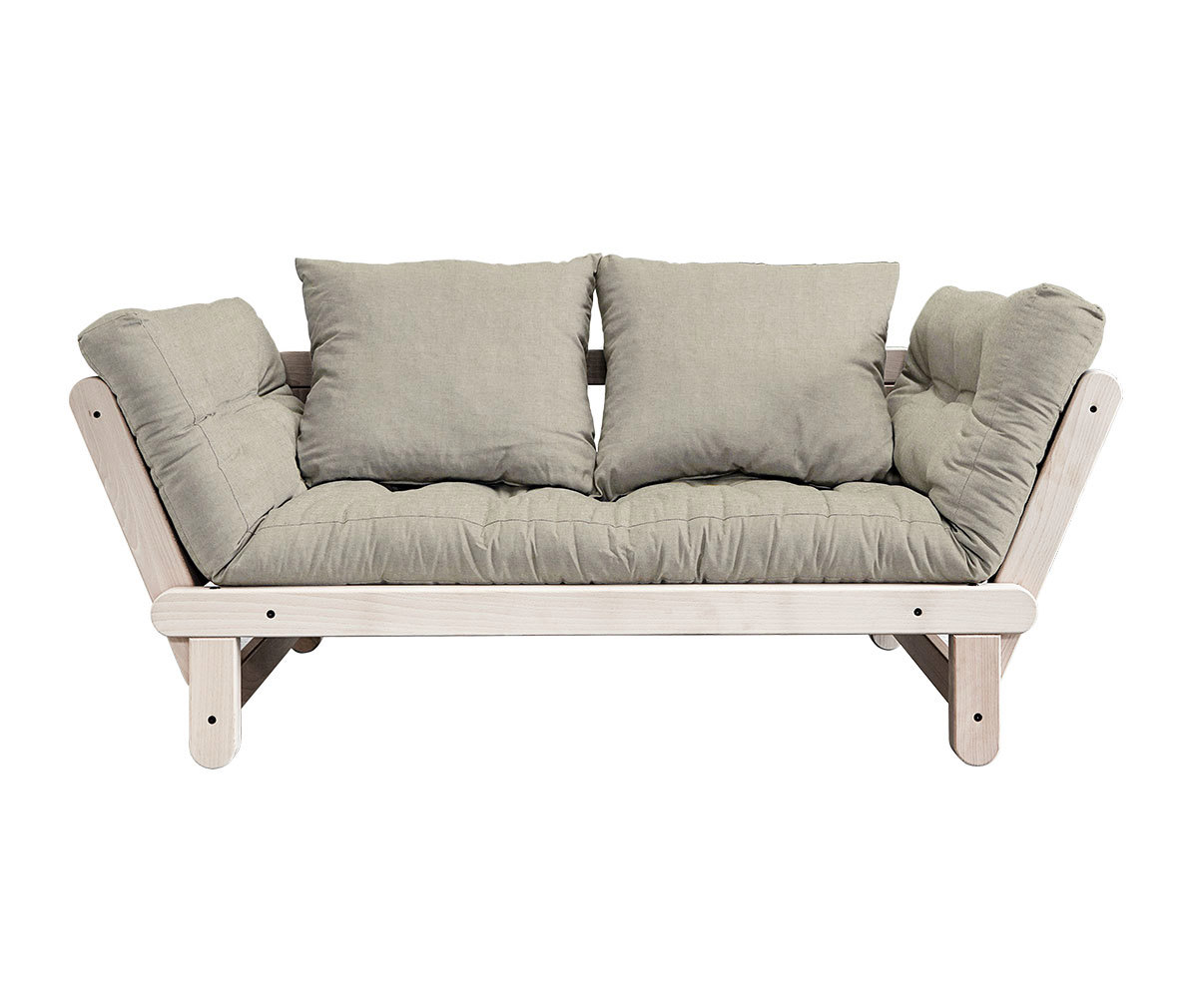 Karup Design Beat-futonsohva, linen/mänty | Vepsäläinen