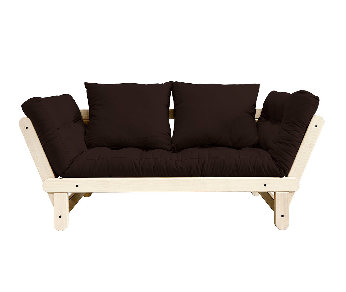 Karup Design Beat-futonsohva, brown/mänty | Vepsäläinen