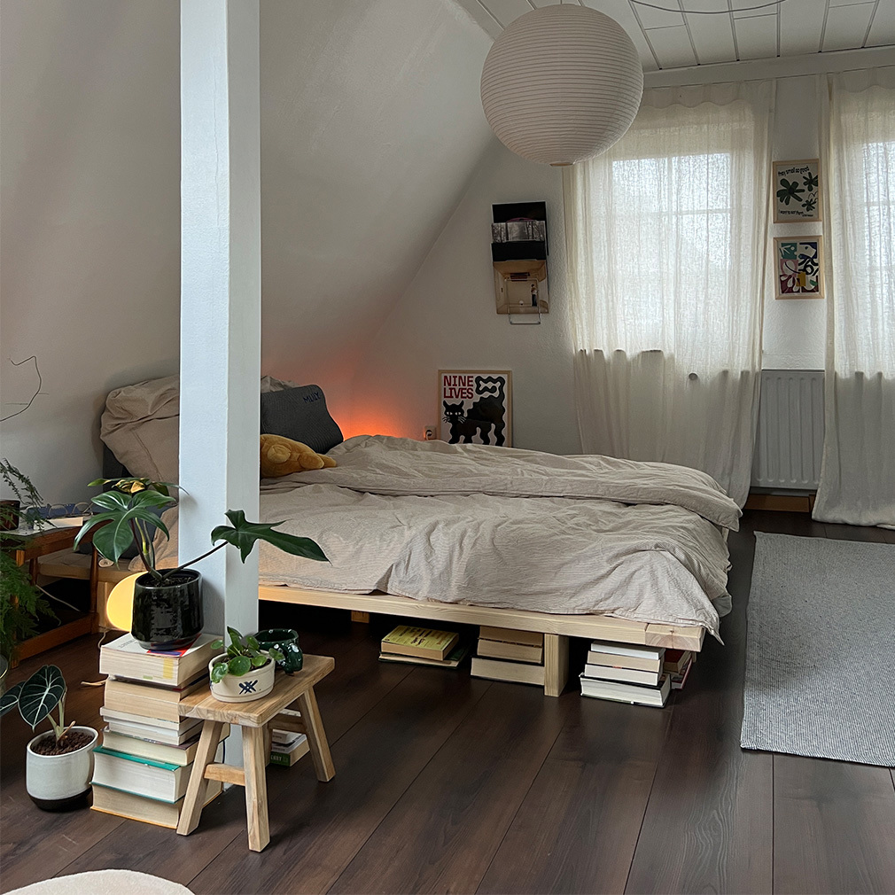 Karup Design Japan Bed Frame, Pine | Vepsäläinen