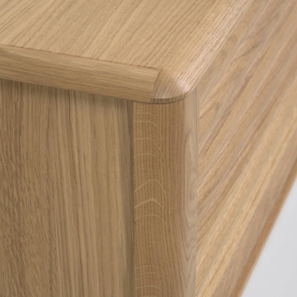 Kave Home Lenon-tv-taso, tammi | Vepsäläinen