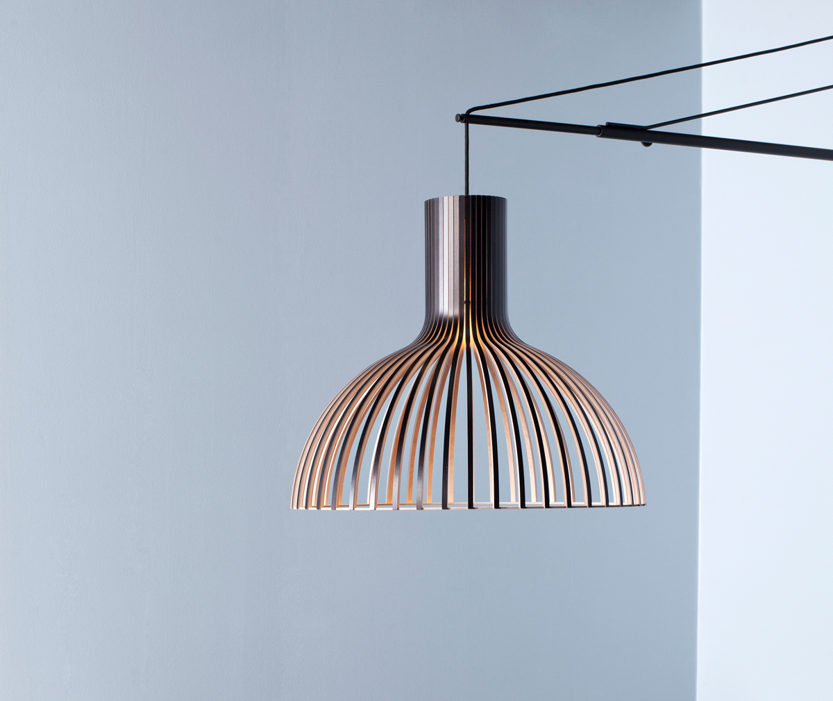 Secto Design Varsi 1000 ja Victo-valaisin, musta | Vepsäläinen