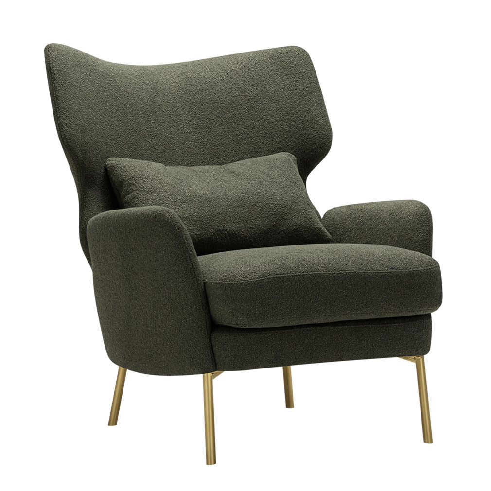 Sits Alex Armchair, Willow Fabric 7 Green | Vepsäläinen