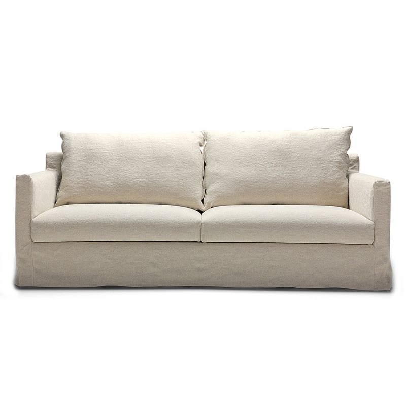 Sits Sally-sohva, Linen-kangas L007 natural | Vepsäläinen