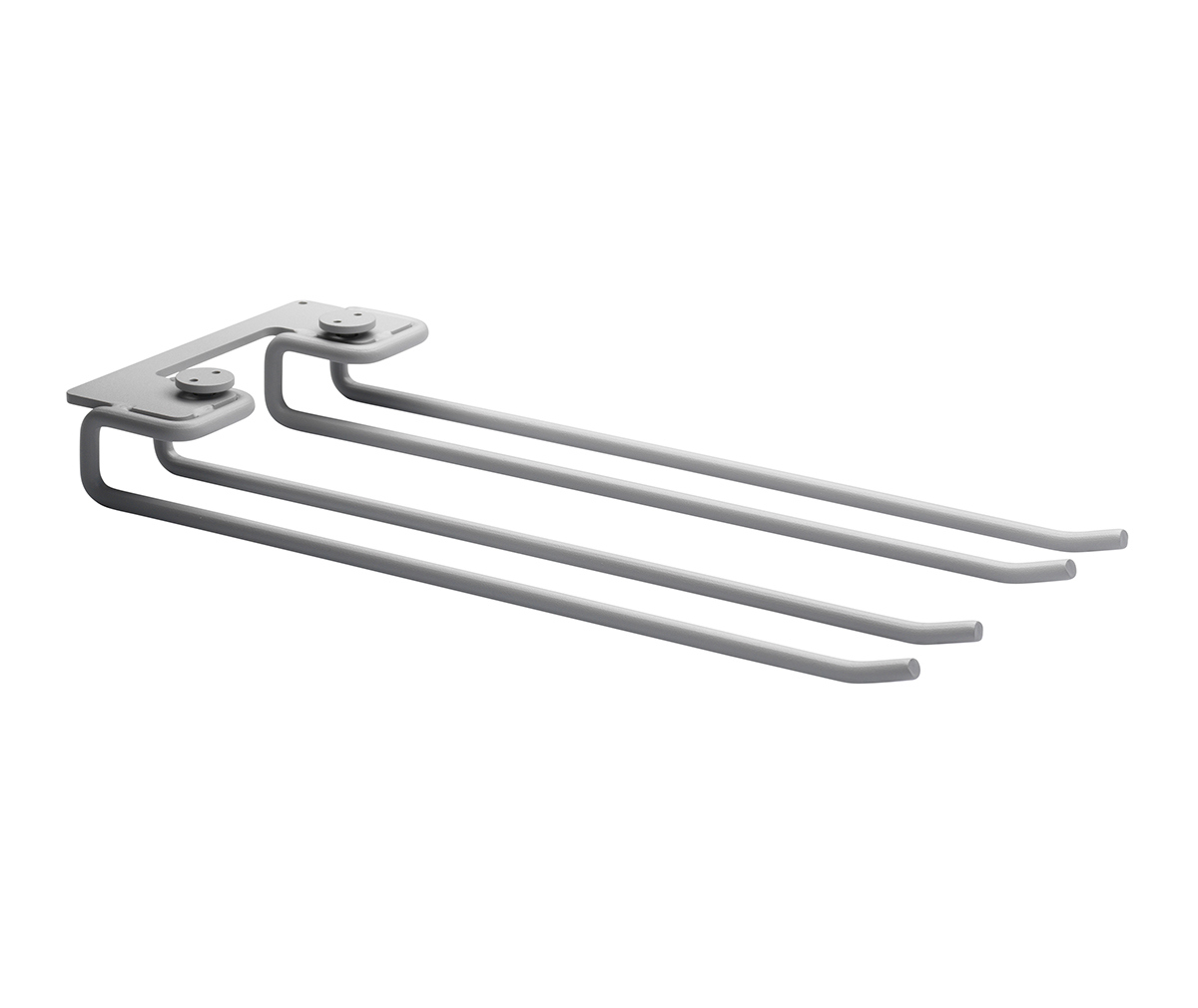 String Furniture String Hanger Rack for Metal Shelf, Grey | Vepsäläinen