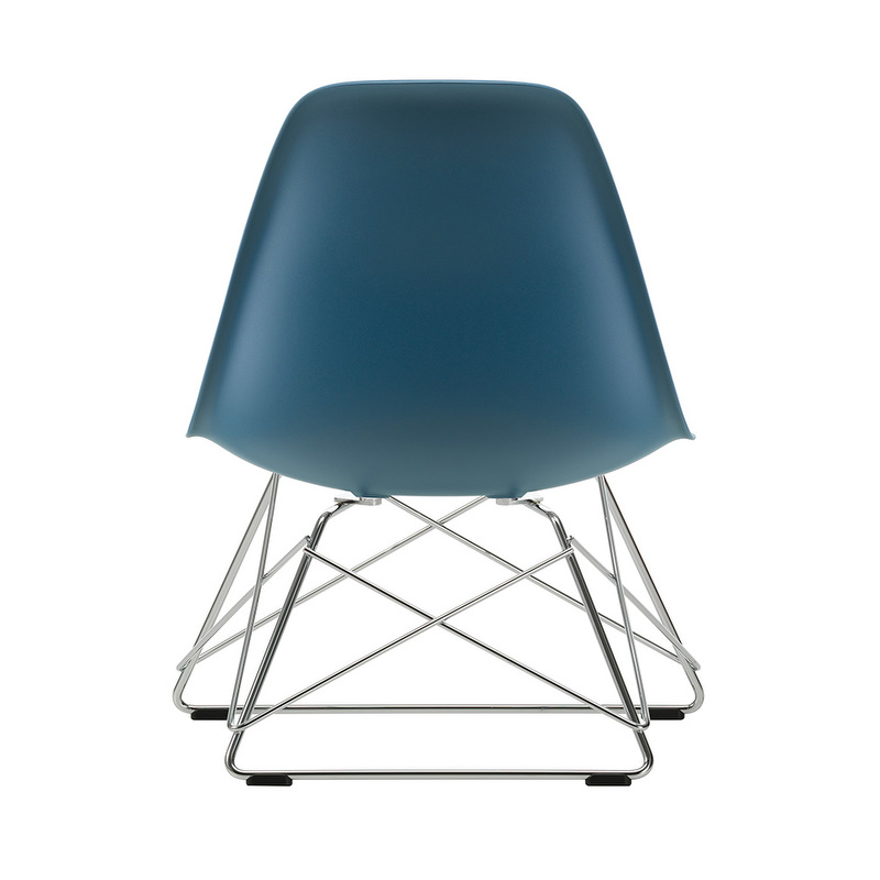 Vitra Eames LSR RE -tuoli, sea blue/kromi | Vepsäläinen