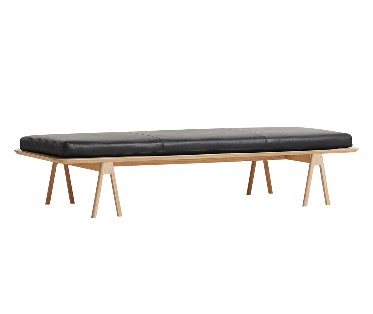 Woud Level Daybed, Oak/Black | Vepsäläinen